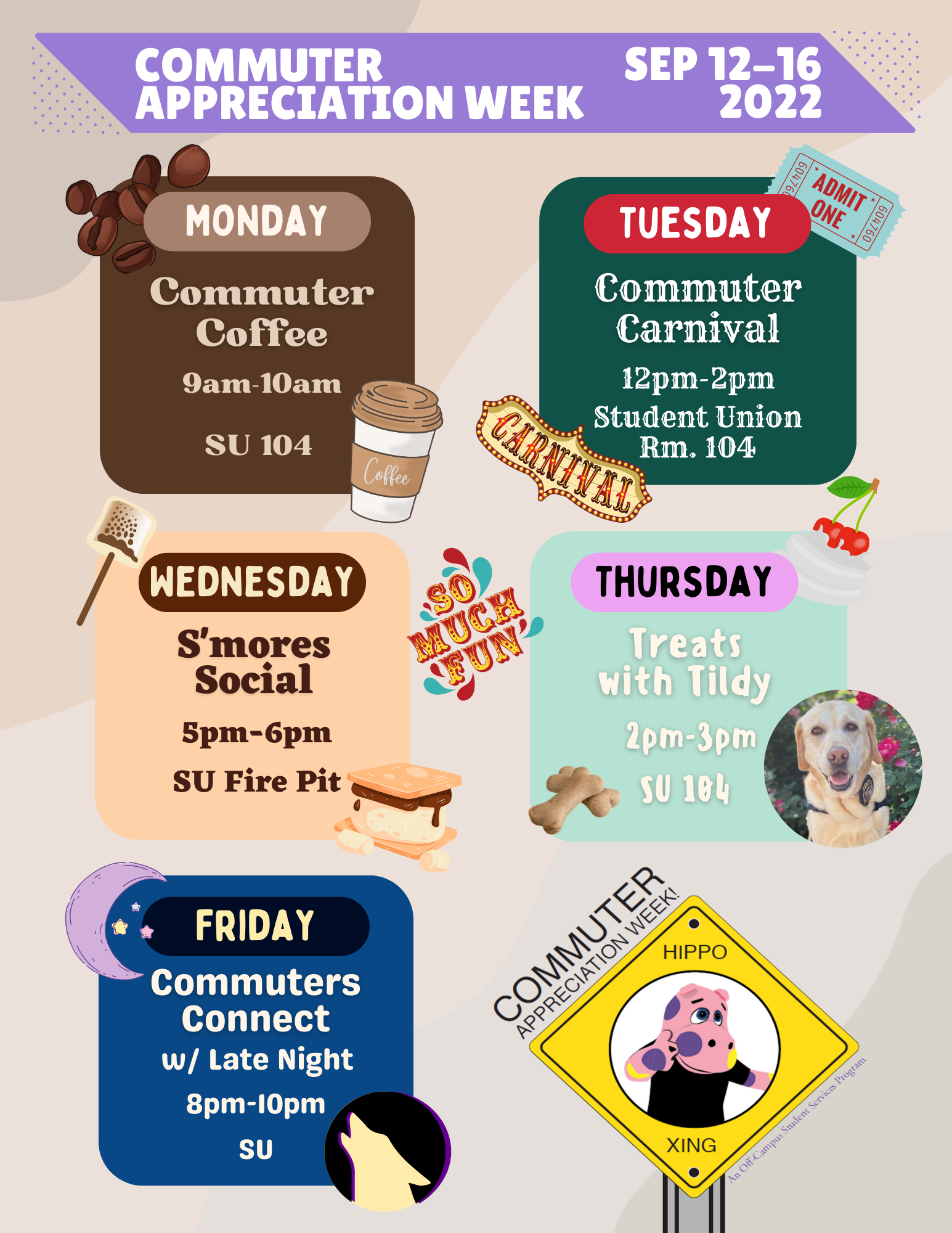 Commuter Appreciation Week Fall 2022 | Off-Campus and Commuter Student ...