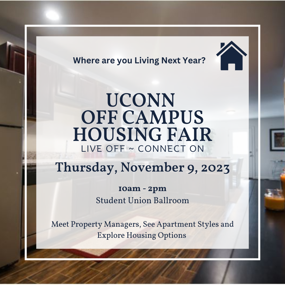 Off Campus Housing Fair | Off-Campus and Commuter Student Resources
